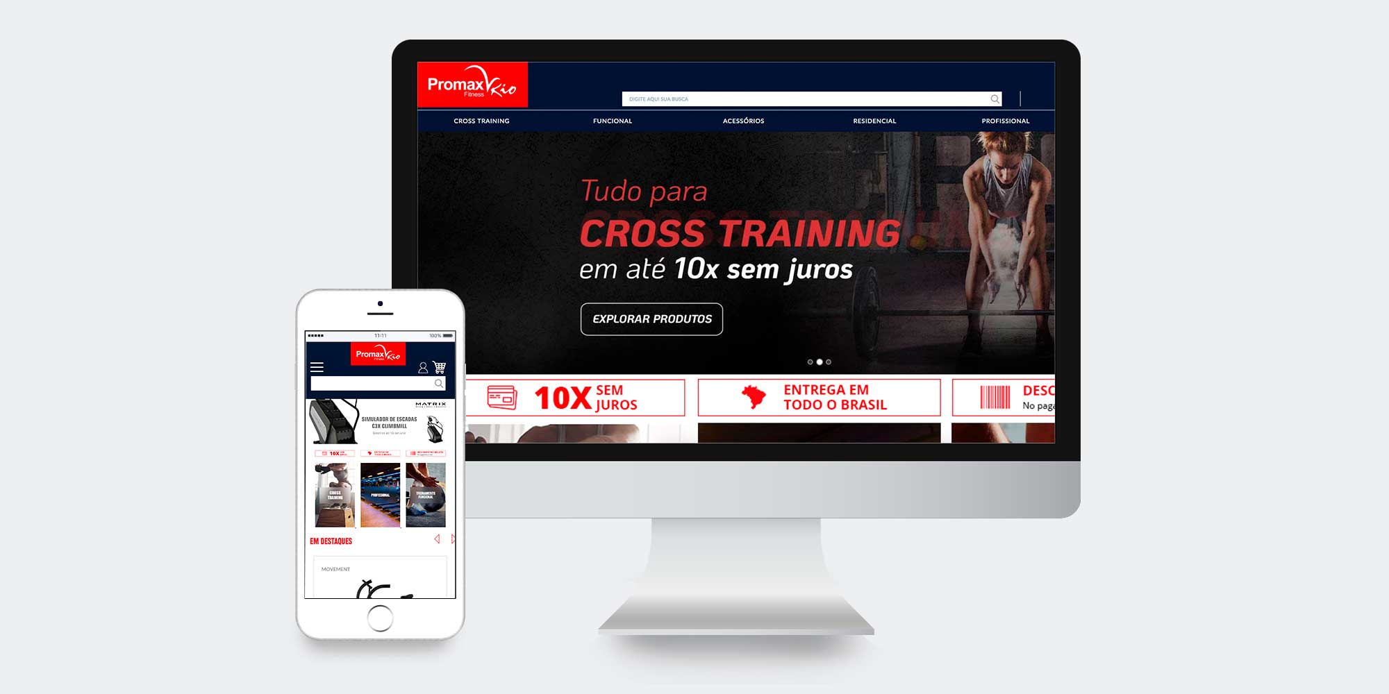 PROMAX RIO FITNESS E-COMMERCE - Agência Life - Marketing, Propaganda ...